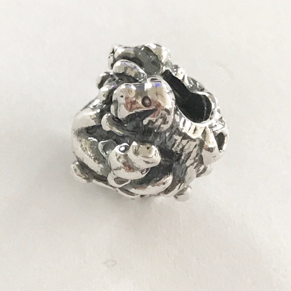 Authentic Trollbeads Family Of Puppies Bead New - Gem